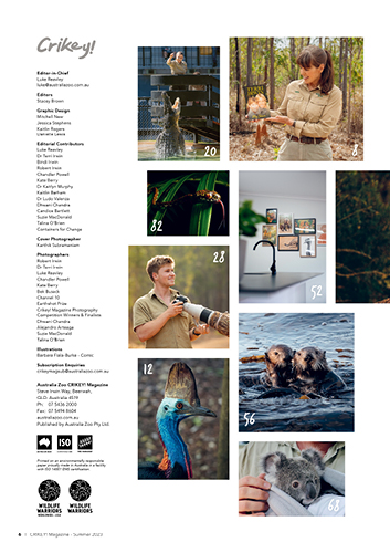 Crikey Magazine - Australia Zoo - The World’s WILDEST Magazine!